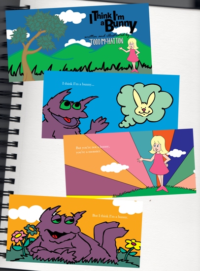 I Think I’m A Bunny – The Book! and Video Updates | Todd McHatton